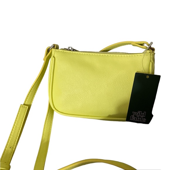 wild fable | Bags | Nwt Wild Fable Yellow Like Green Color Crossbody ...